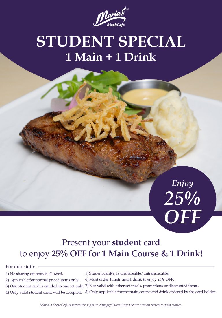 Marias Steakhouse in Kuala Lumpur. Visit for the best Steak Experience.