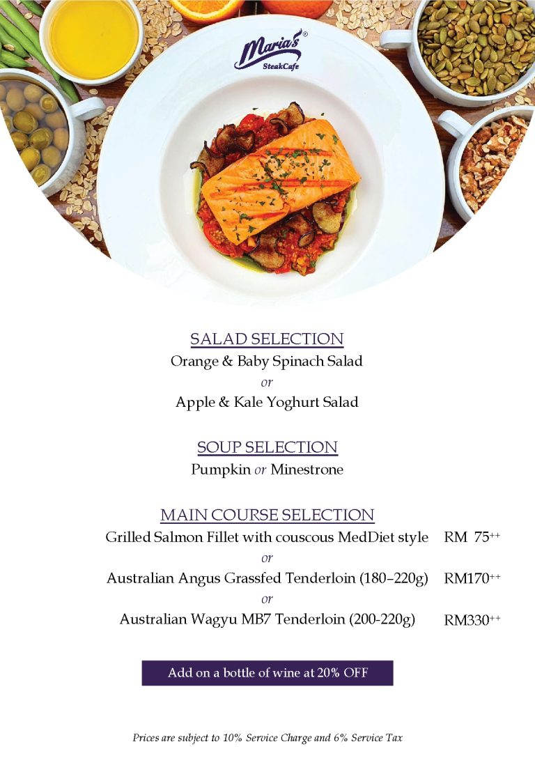 Marias Steakhouse in Kuala Lumpur. Visit for the best Steak Experience.