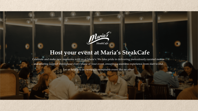 Marias Steakhouse in Kuala Lumpur. Visit for the best Steak Experience.