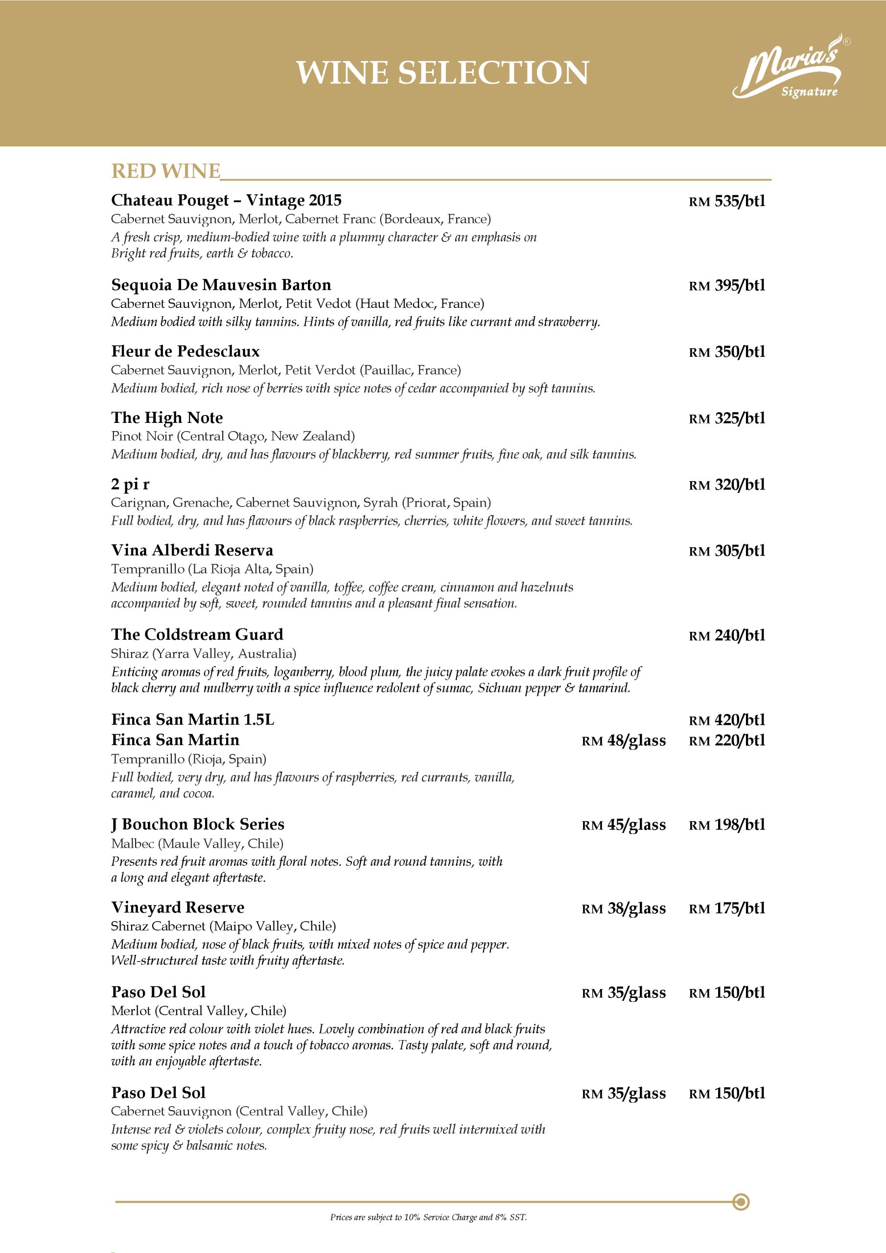 Marias Steakhouse in Kuala Lumpur. Visit for the best Steak Experience.