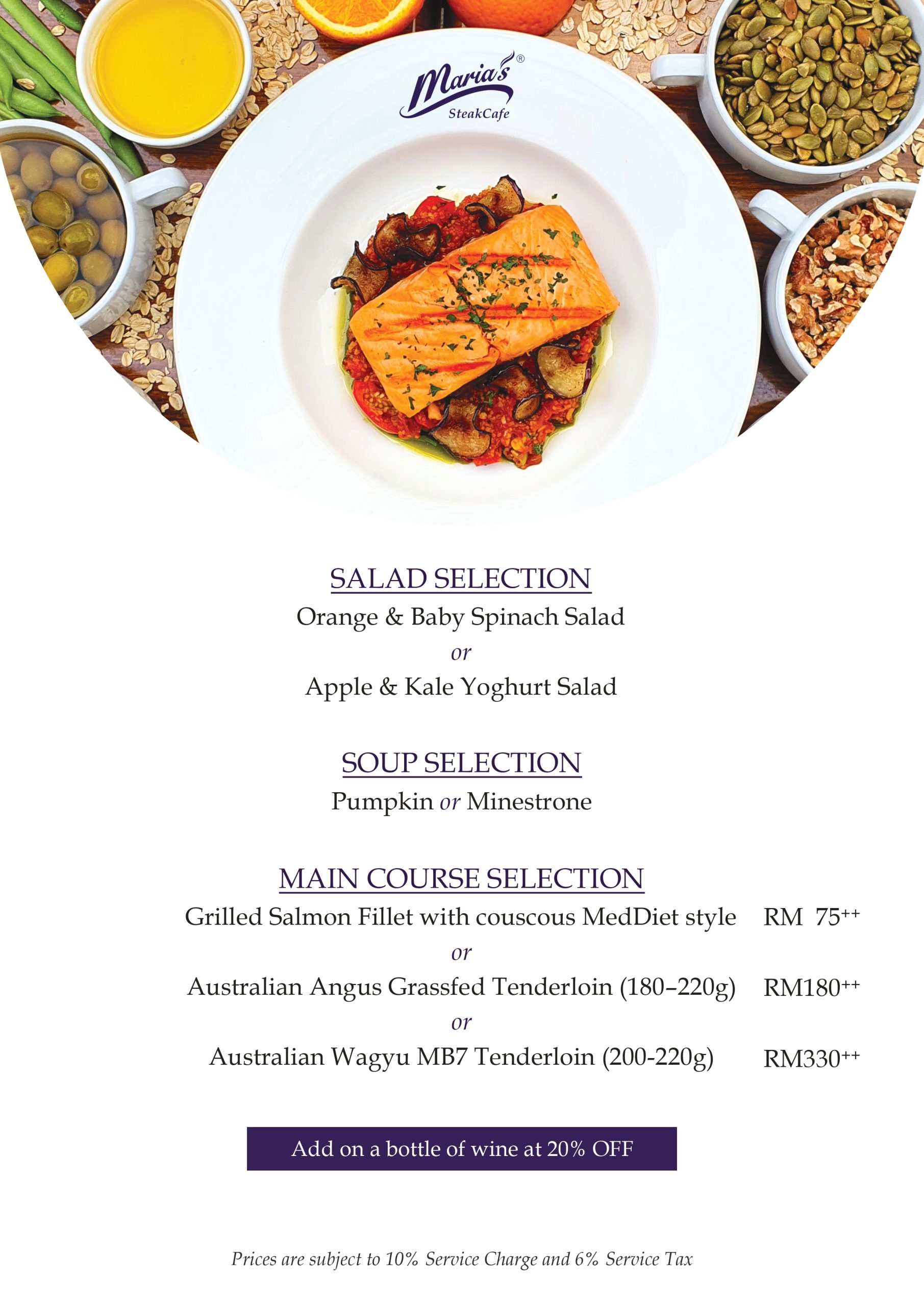 Marias Steakhouse in Kuala Lumpur. Visit for the best Steak Experience.