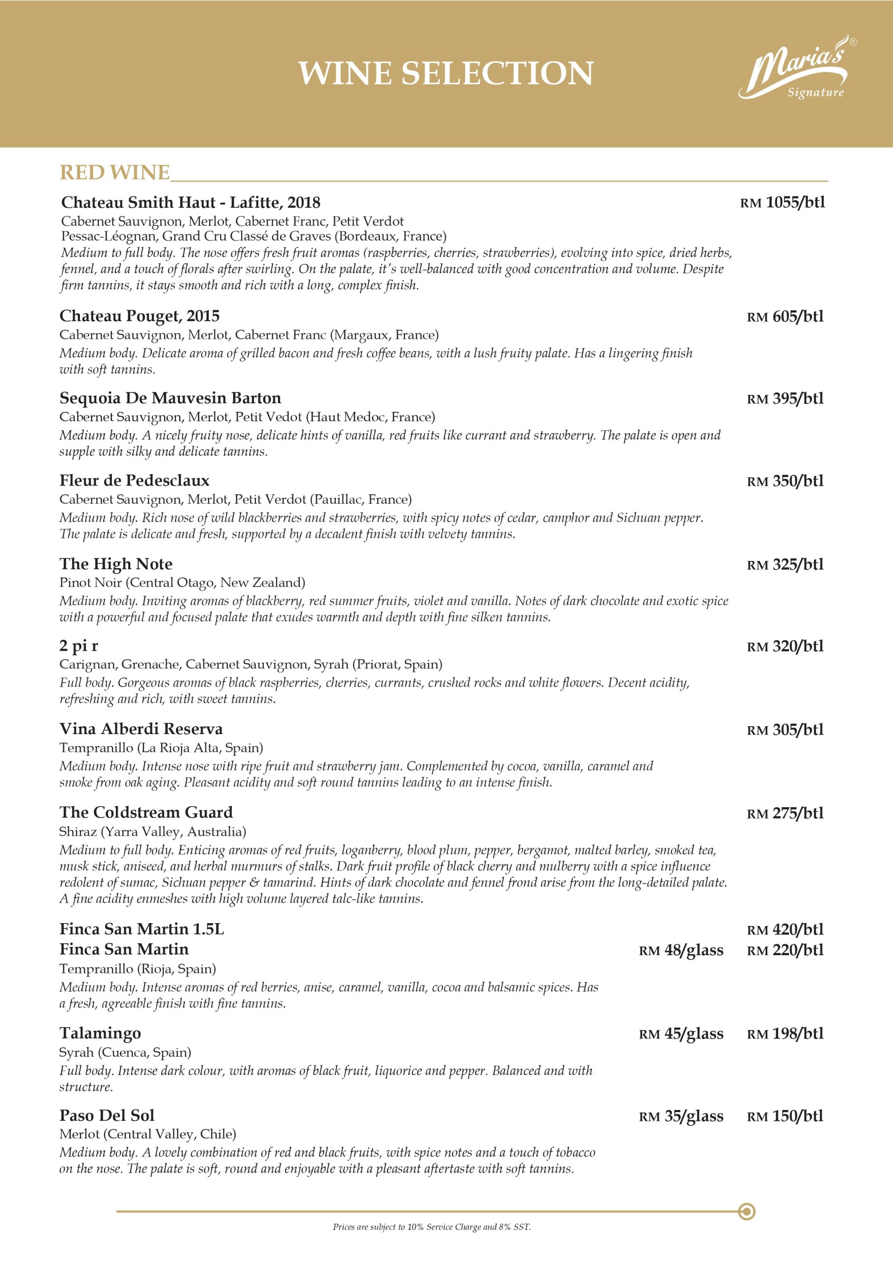 Marias Steakhouse in Kuala Lumpur. Visit for the best Steak Experience.