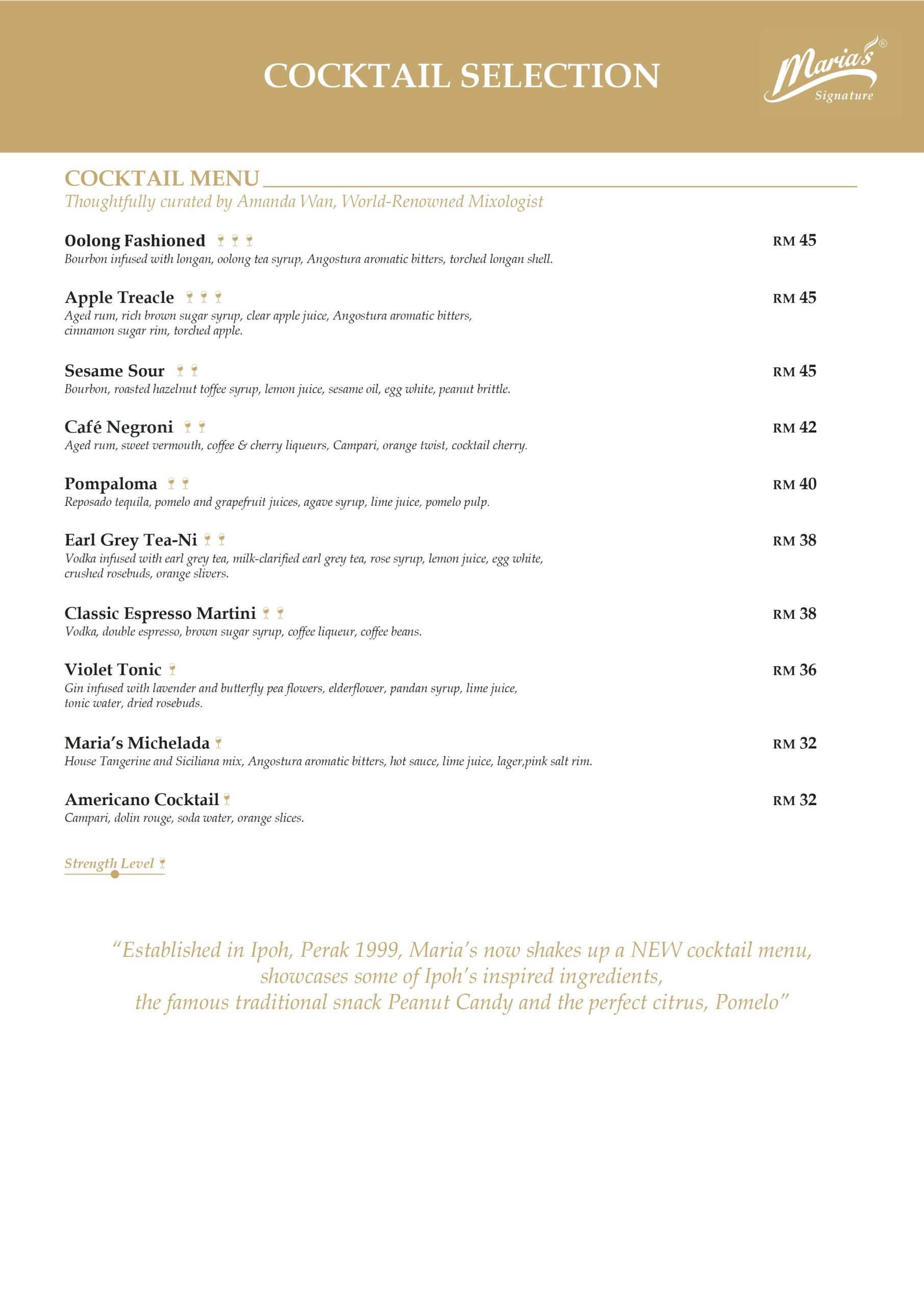 Marias Steakhouse in Kuala Lumpur. Visit for the best Steak Experience.